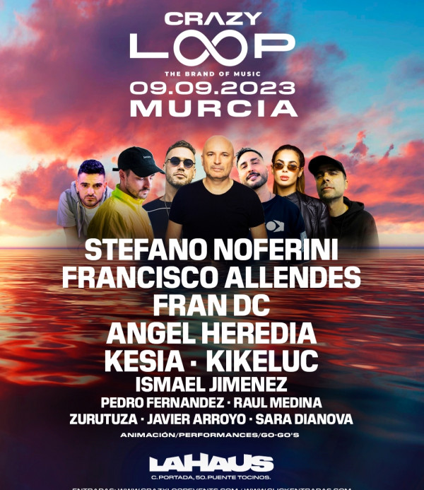 Consigue tus entradas para Crazy Loop - MURCIA- Sala Lahaus - 9 DE SEPTIEMBRE 2023 La plataforma ...