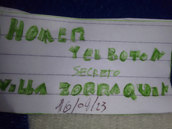 Consigue tus entradas para Homer y el boton secreto(villa zorraquin) La ...