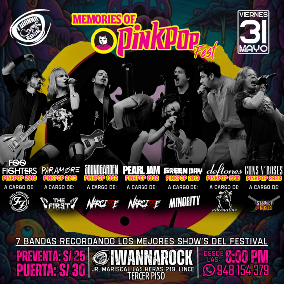 Consigue tus entradas para Memories of Pinkpop Fest La plataforma más ...