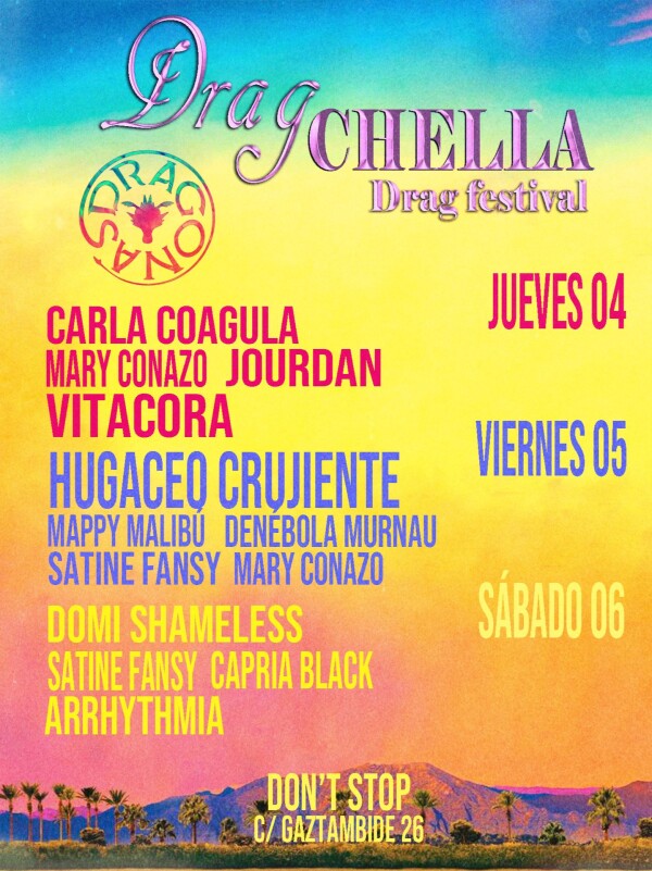 Consigue tus entradas para DRAG-CHELLA La plataforma más fácil para eventos