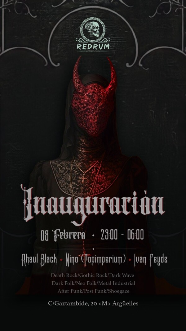 Consigue tus entradas para RedRum Gothic Club - Inauguración 8 Febrero ...
